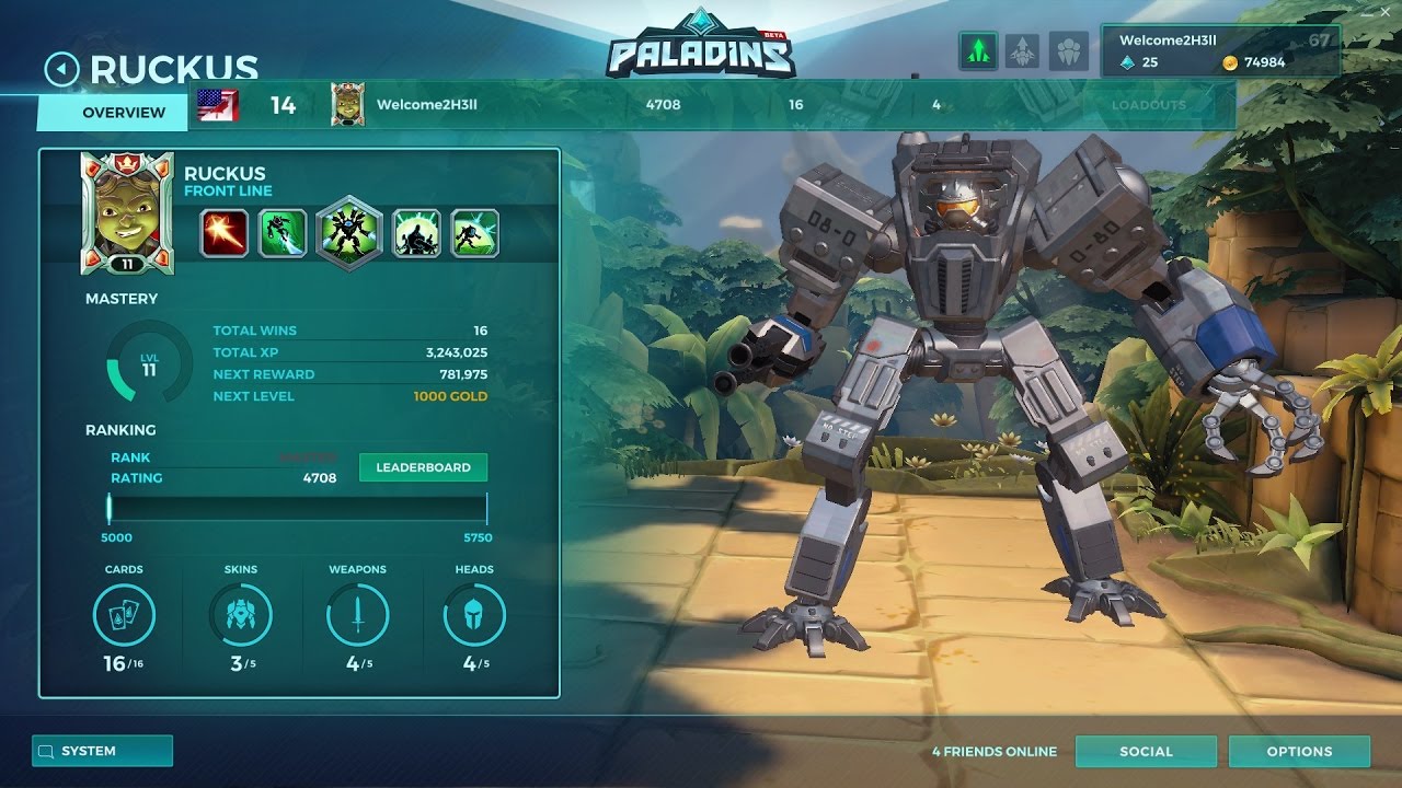 Tips & Tricks From A Masters Ruckus! - Paladins Gameplay - Open Beta ...