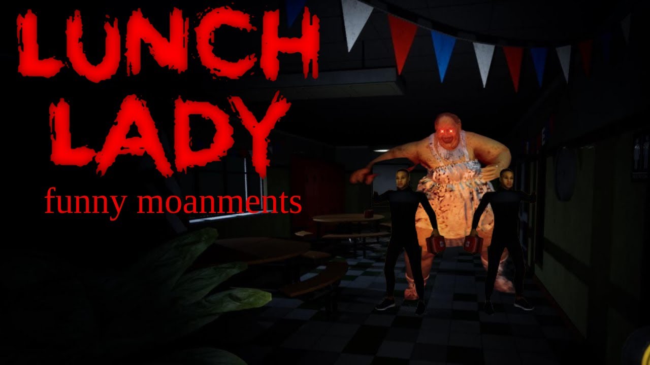 lunch lady funny moment's with friend - YouTube