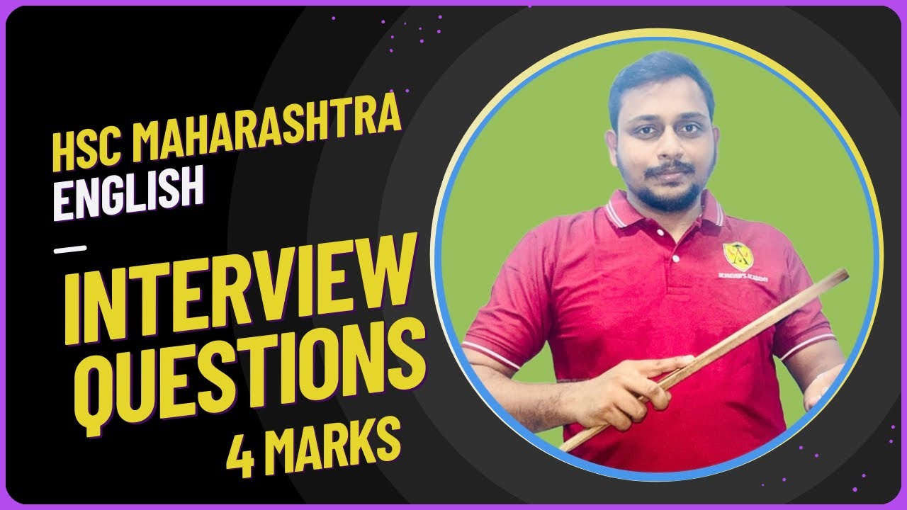 Interview Questions | English Interview Questions | HSC English Writing ...