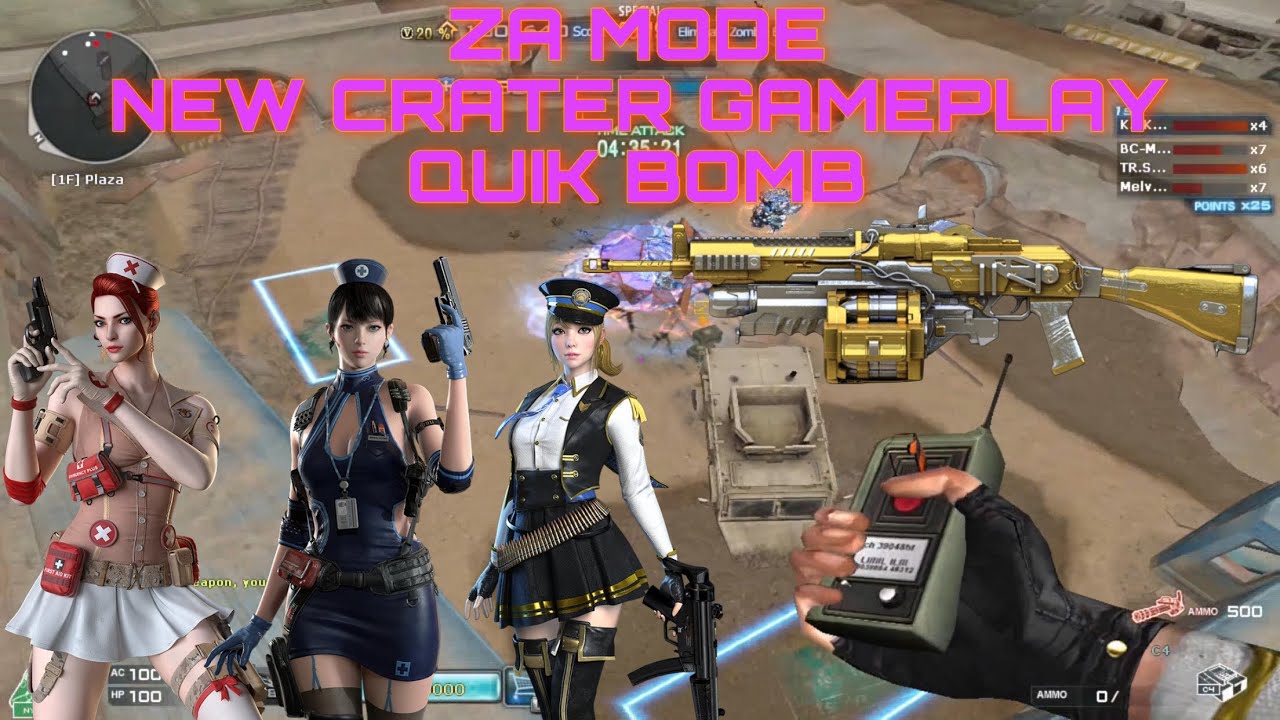 CROSSFIRE PH: AK-47-CONQUEROR BUSTER l ZA MODE NEW CRATER GAMEPLAY 9 ...