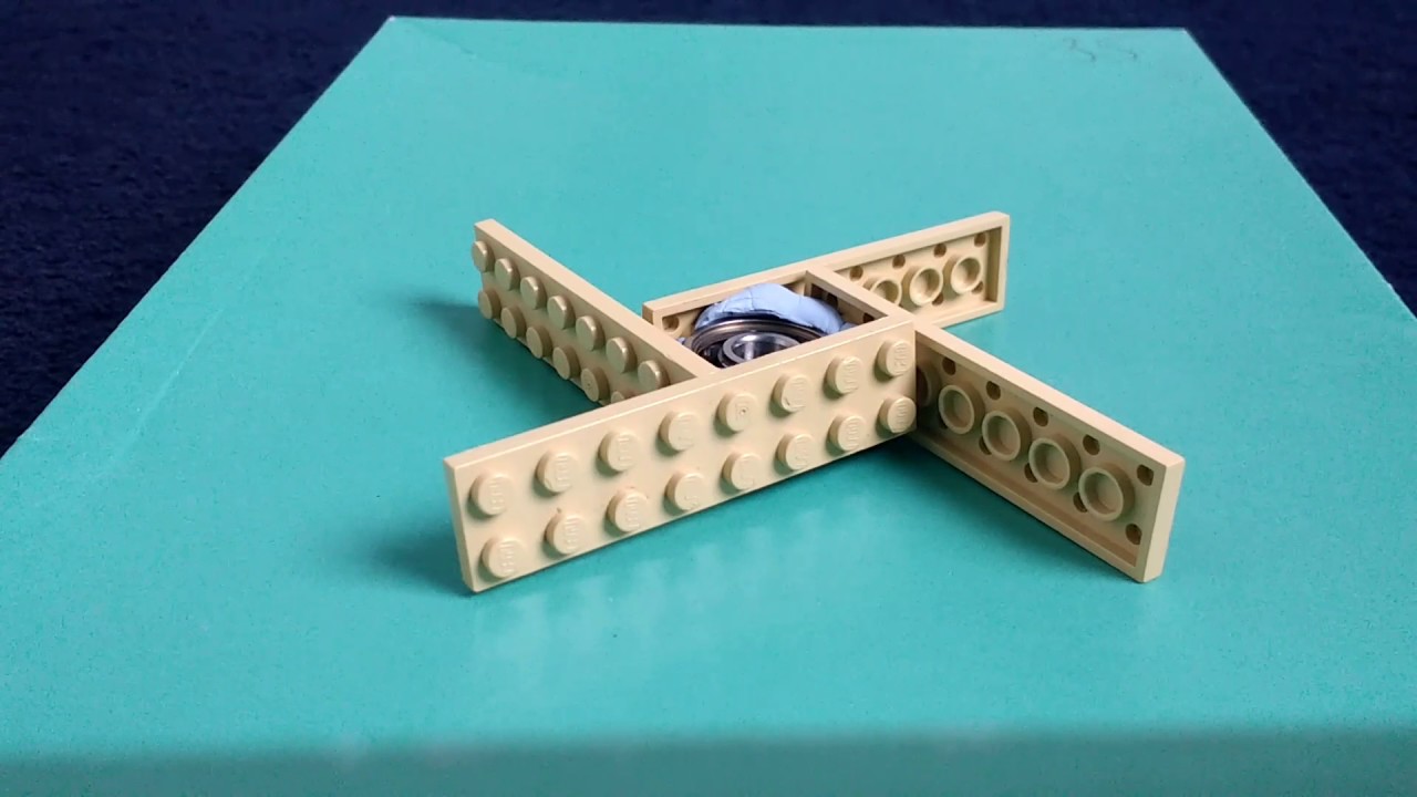 How to make a Lego fidget spinner - YouTube