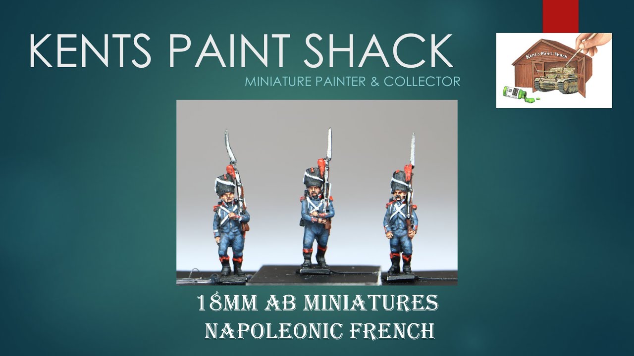 18mm AB Miniatures Napoleonic French - YouTube