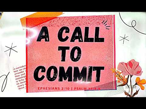 A call to commit - YouTube