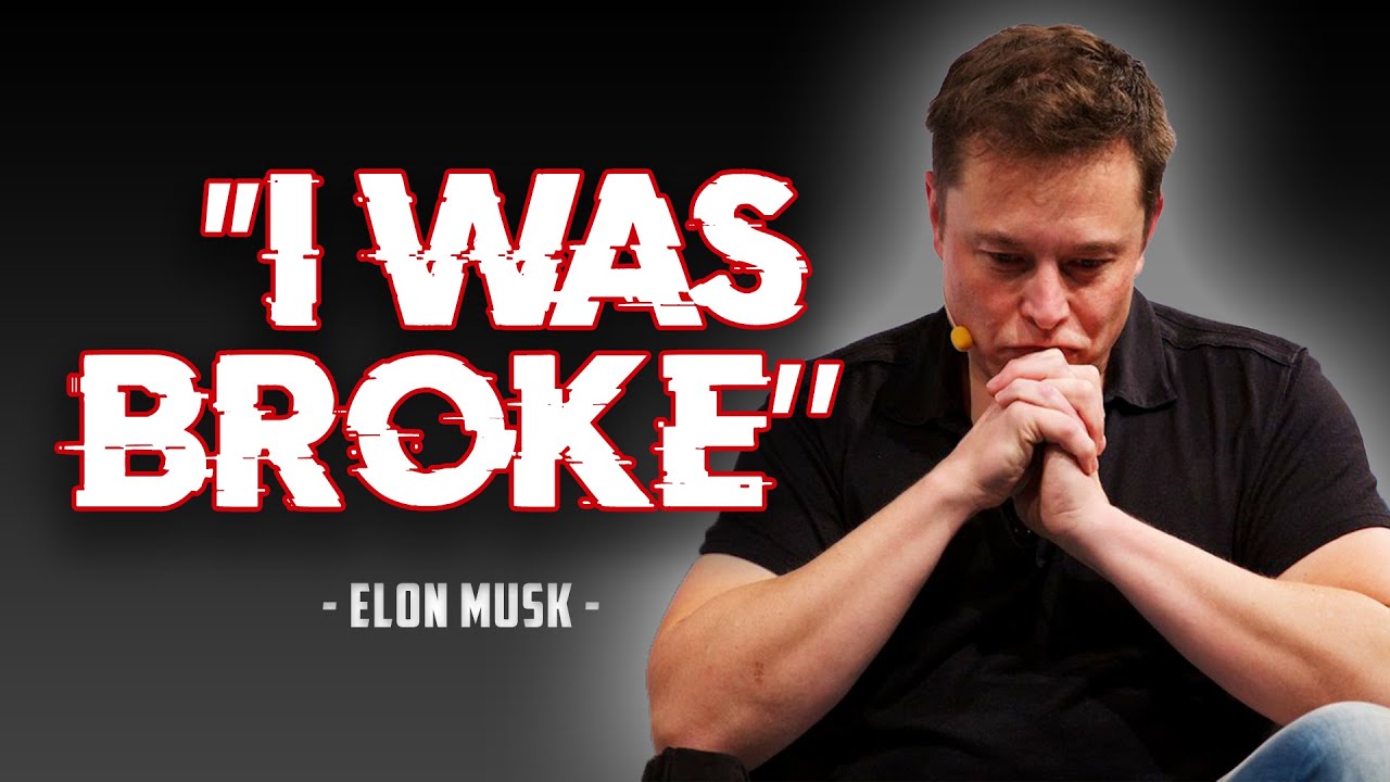 Elon Musk - "I Was Broke" | Elon Musk Interview - YouTube