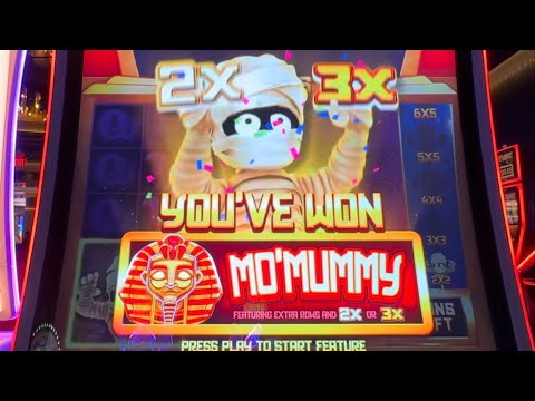 Live-Slot-Action mit höherem Limit aus Vegas – Spooky Link, Mo Mummy