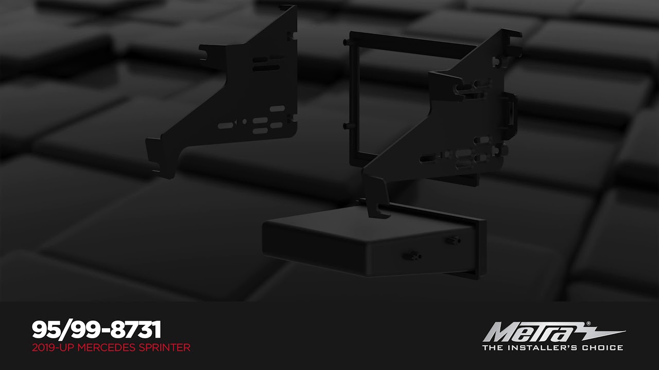 Metra Dash Kit for 2019-UP Mercedes Sprinter (99/95-8731) - YouTube