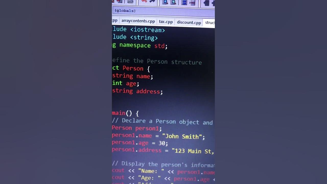 Info With Structure C Coders Codinglife Codingninja Codemasters