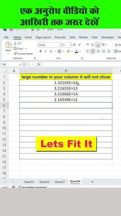 How to Write Big number in excel | How to fix Last digits in cells of Excel | write 16 digits ...