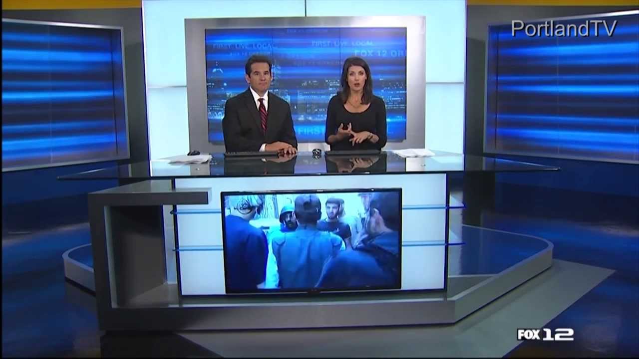 KPTV FOX 12 Oregon New Set 2013 - YouTube