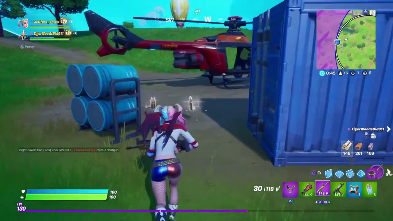 Ch2s3 victory royale(noob gameplay no commentary) - YouTube