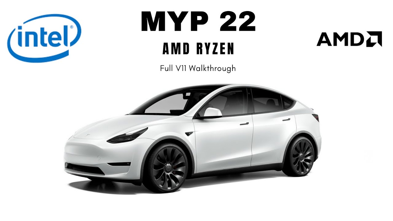 Tesla Model Y AMD Ryzen Performance Test.. is it that much better - YouTube