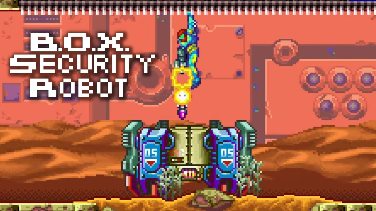 Metroid Fusion Boss B.O.X. Security Robot [2K, No Commentary] - YouTube