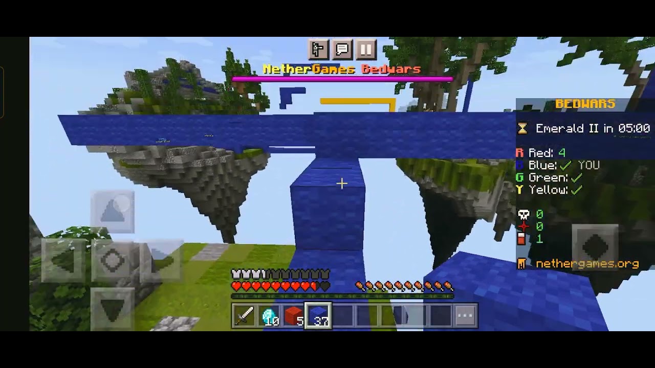 minecraft bedwars gameplay #3 | Minecraft bedwar| MICRO$GAMING - YouTube