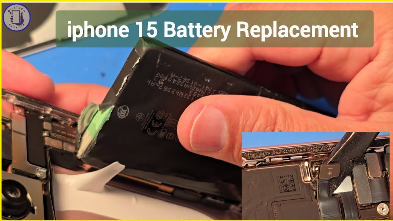iphone 15 Battery Replacement - YouTube