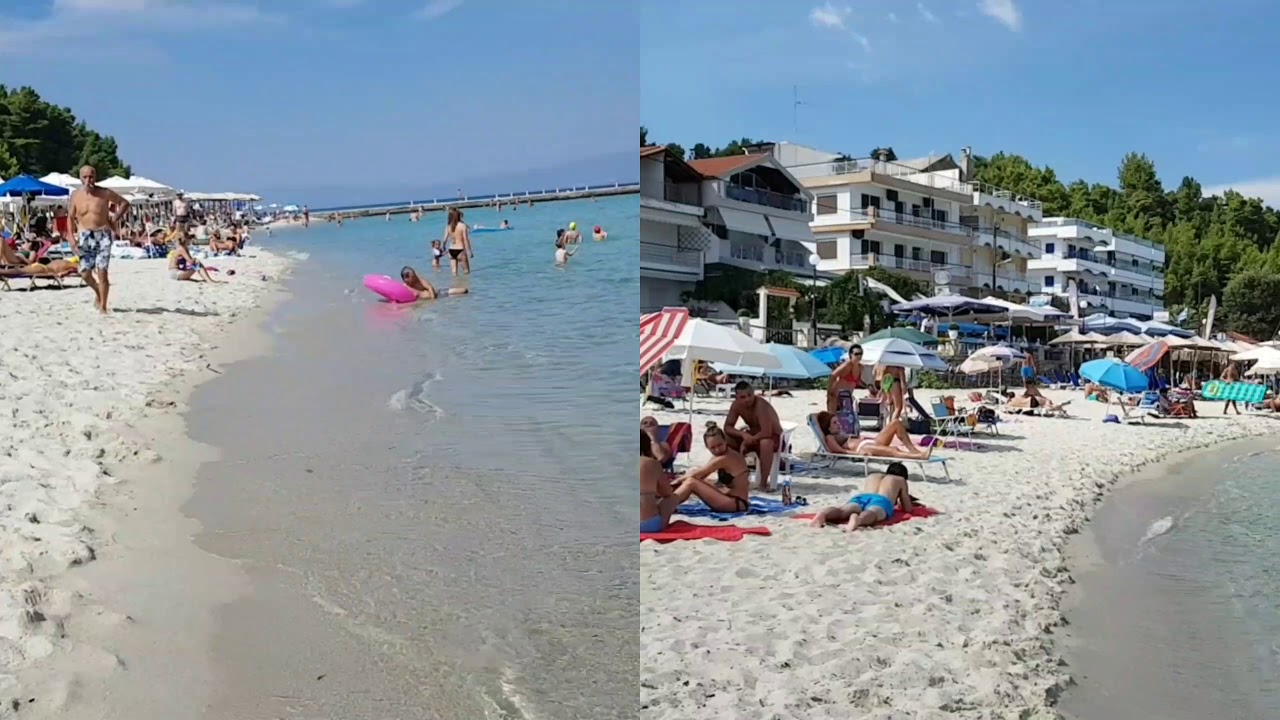 Kalithea beach | Kalitea Plaza - September 2018 - YouTube