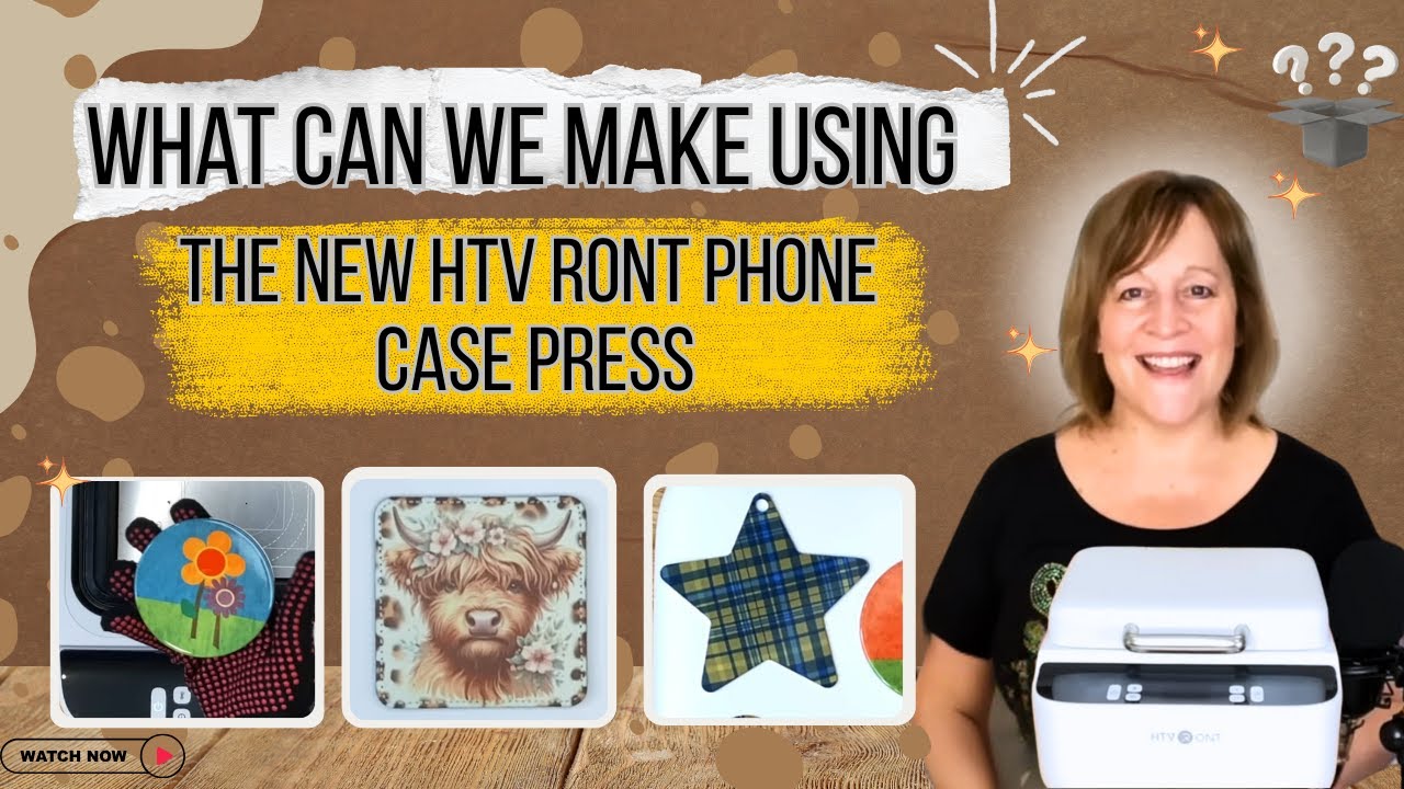 What Items Work Well in the New HTV Ront Phone Case Heat Press? # ...