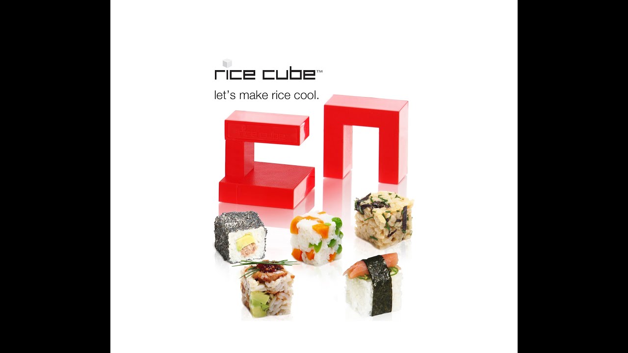 How to Make Sushi in Seconds with Rice Cube. Let's Make Rice Cool - YouTube