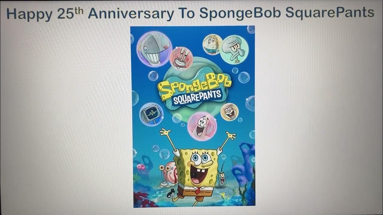 Happy 25th Anniversary SpongeBob SquarePants. - YouTube