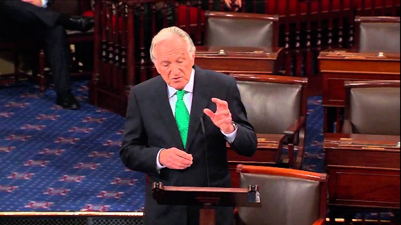 Senator Harkin's Farewell Speech to the Senate - YouTube