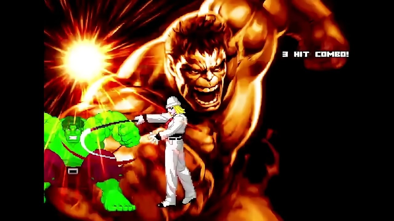 MUGEN She Hulk (Vs Style) And Hulk (Pots) Longplay!! - YouTube