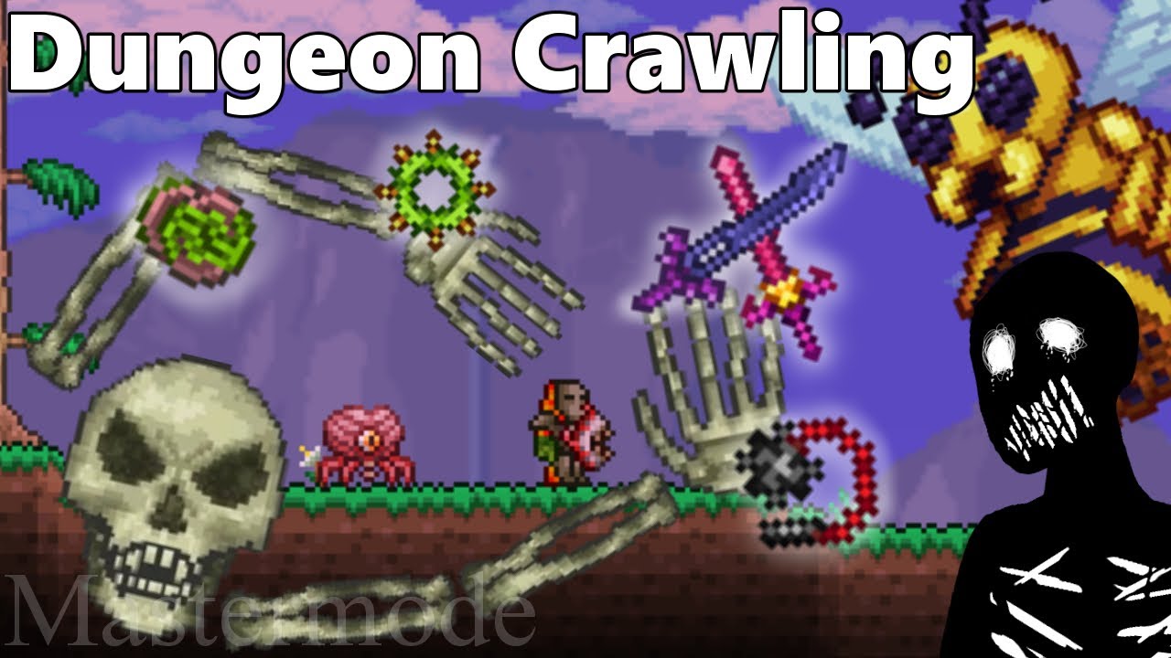 Dungeons & Skeletons | Terraria Collector Challenge (Melee) - YouTube