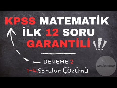 KPSS Matematik I Her Yıl Çıkan Sorular #kpss2026 #deneme #matematik