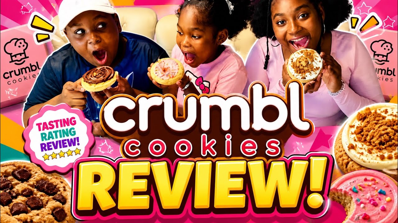 CRUMBLE COOKIE REVIEW | Tasting + Rating This Weeks Crumbl Cookie ...