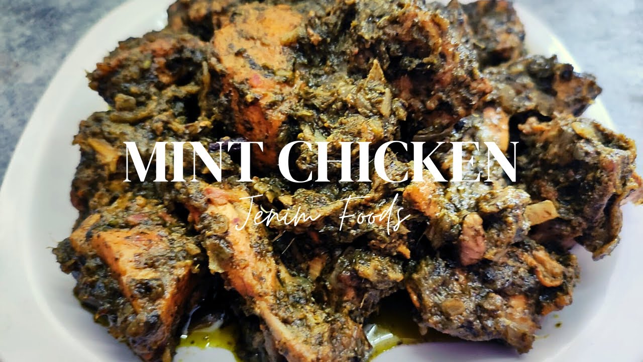 Mint Chicken I Pudina Chicken I Mint Chicken Fry - YouTube