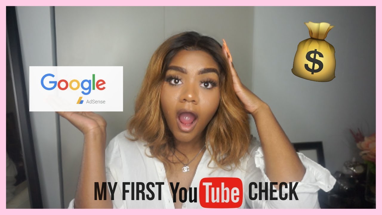 MY FIRST YOUTUBE CHECK | HOW MUCH I GOT PAID + HOW TO MAKE MONEY ON ...