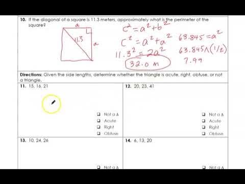Hon Geometry Lesson 8 1 HW help, probs 10 14 - YouTube
