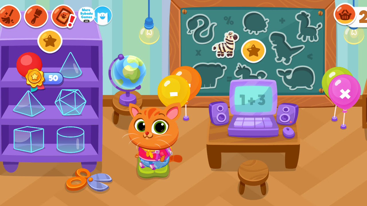 bermain BuBu school - YouTube