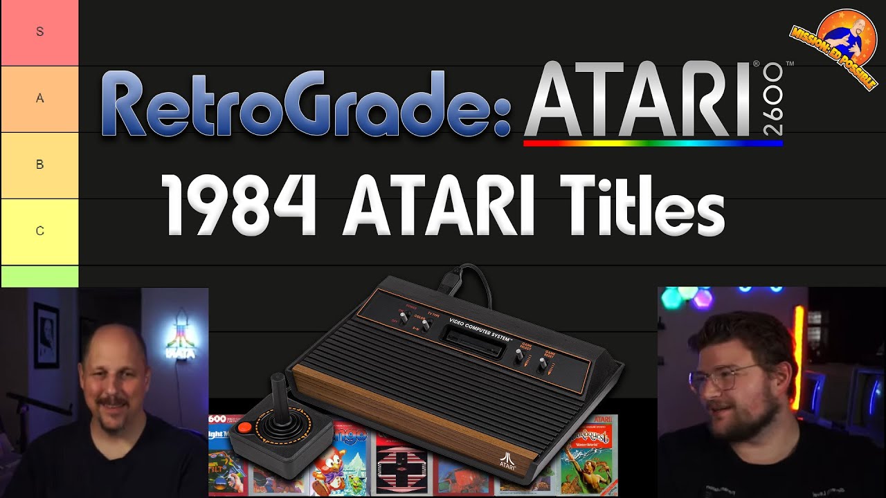 RetroGrade #9: ATARI 2600: Atari 1984 Releases - YouTube