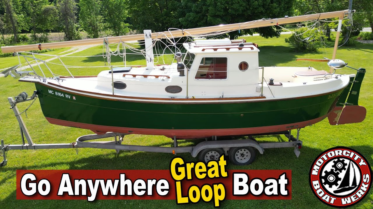 Could this 25ft Sailboat take you Anywhere? | Nimble Arctic 25 [SOLD] (Ep82) - YouTube