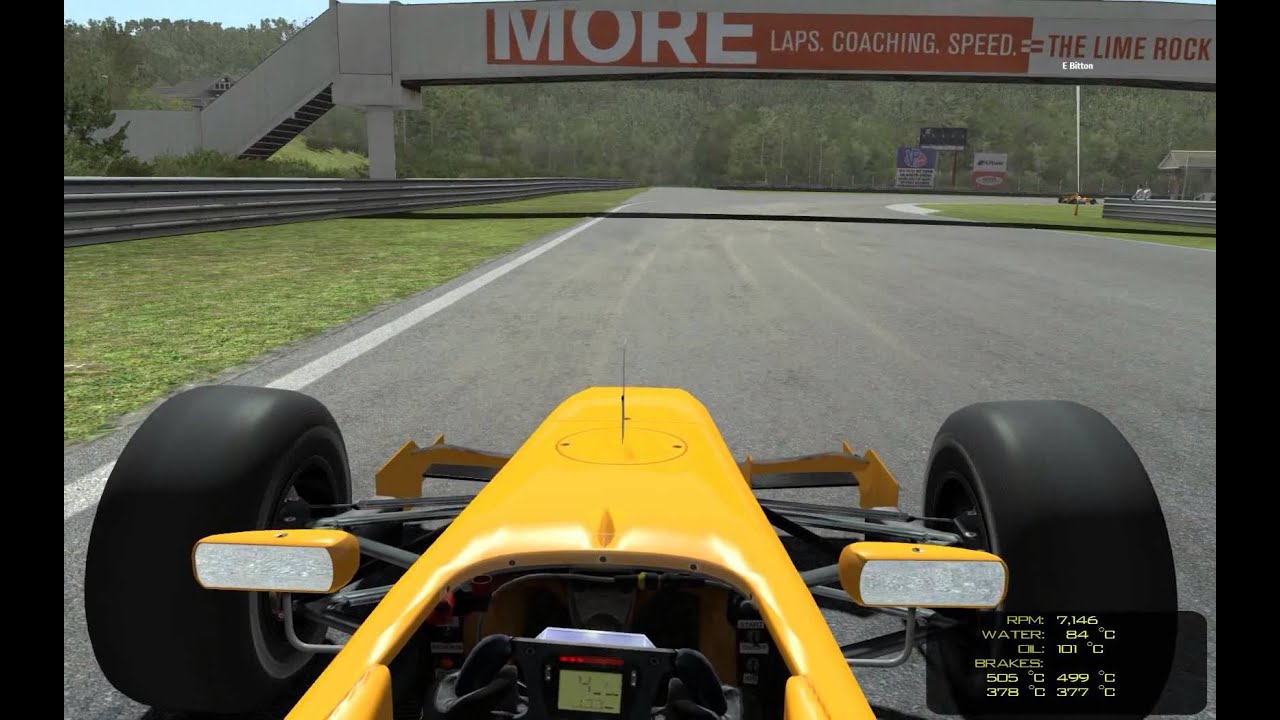 rFactor 2's impressive tyre model. - YouTube