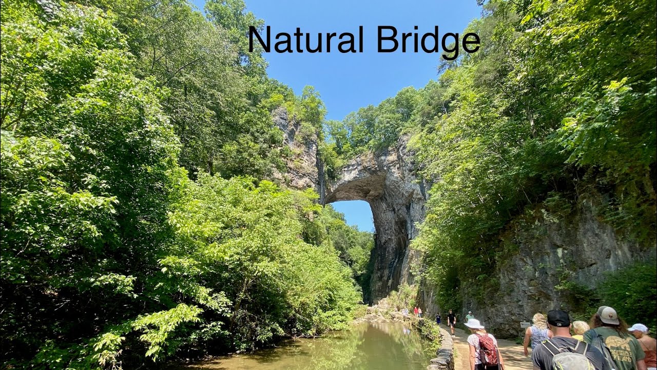 Natural Bridge and Lace Falls ( Natural Bridge State Park) - YouTube