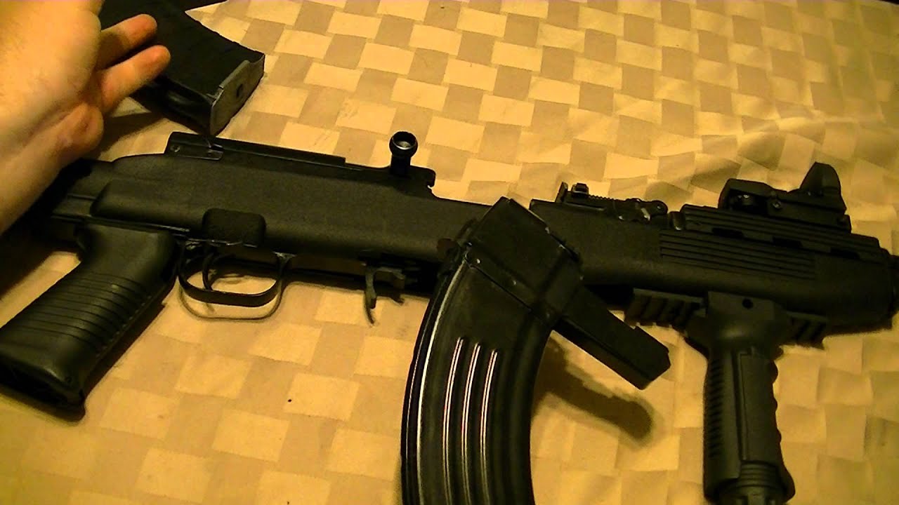 SKS Carbine/Rifle: Part Three: Using an AK Magazine in a SKS - YouTube