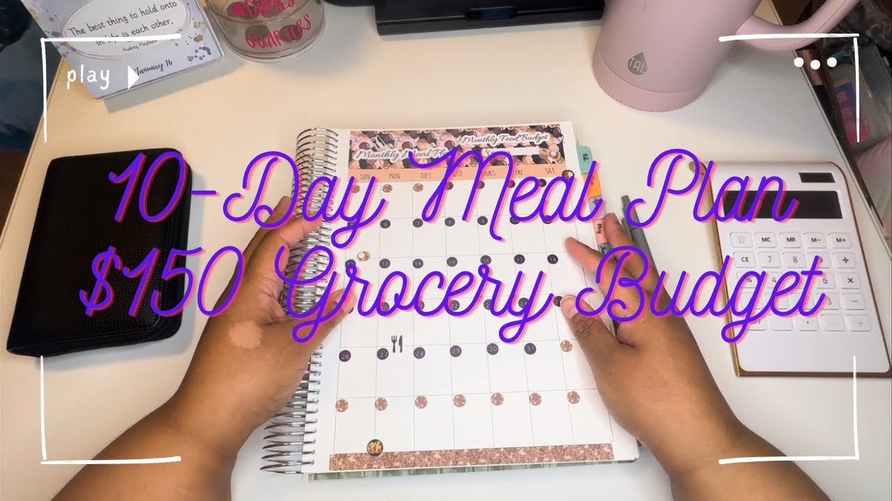 $150 Grocery Budget|Family of 4|Stretching Meals Until Payday|Low ...