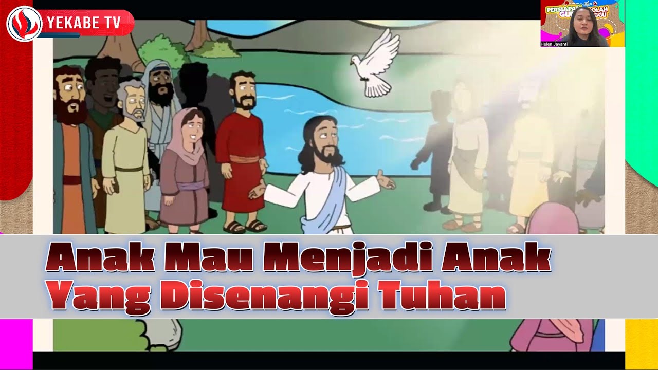 PGSM EPISODE 185 - BELAJAR DARI KISAH YESUS DI BAPTIS: TUHAN YESUS ...