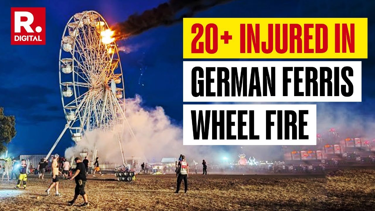 Over 20 Injured as Fire Engulfs Two Gondolas on Leipzig Ferris Wheel ...