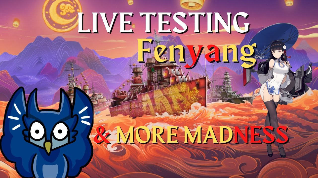 Fenyang Testing! & More! Wows Legends EU CC - YouTube