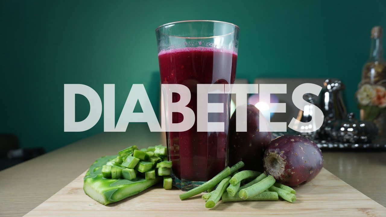 Licuado para bajar el azúcar en la Diabetes - YouTube