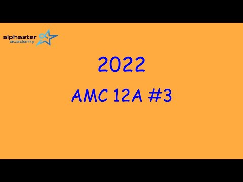 2022 AMC 12A #3 - YouTube