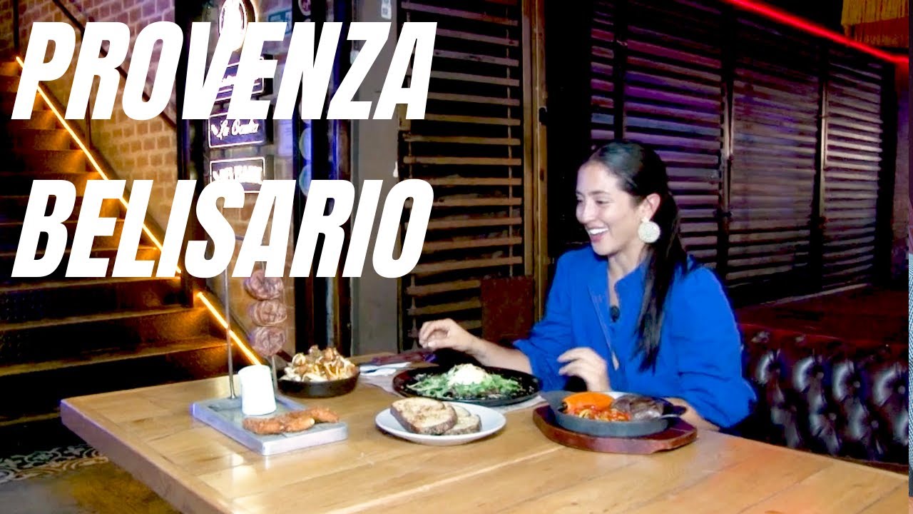 MEDELLIN PROVENZA/ RESTAURANTE BELISARIO - YouTube