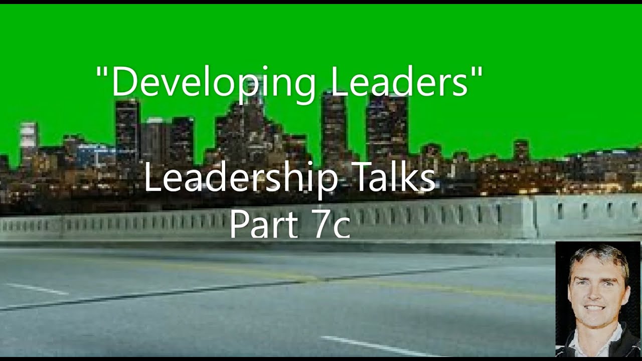 Developing Leaders // Leadership Talks // Part 7c // Adrian Vermaak ...
