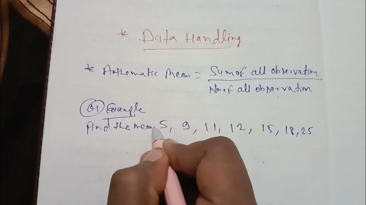 data handling part-2 - YouTube