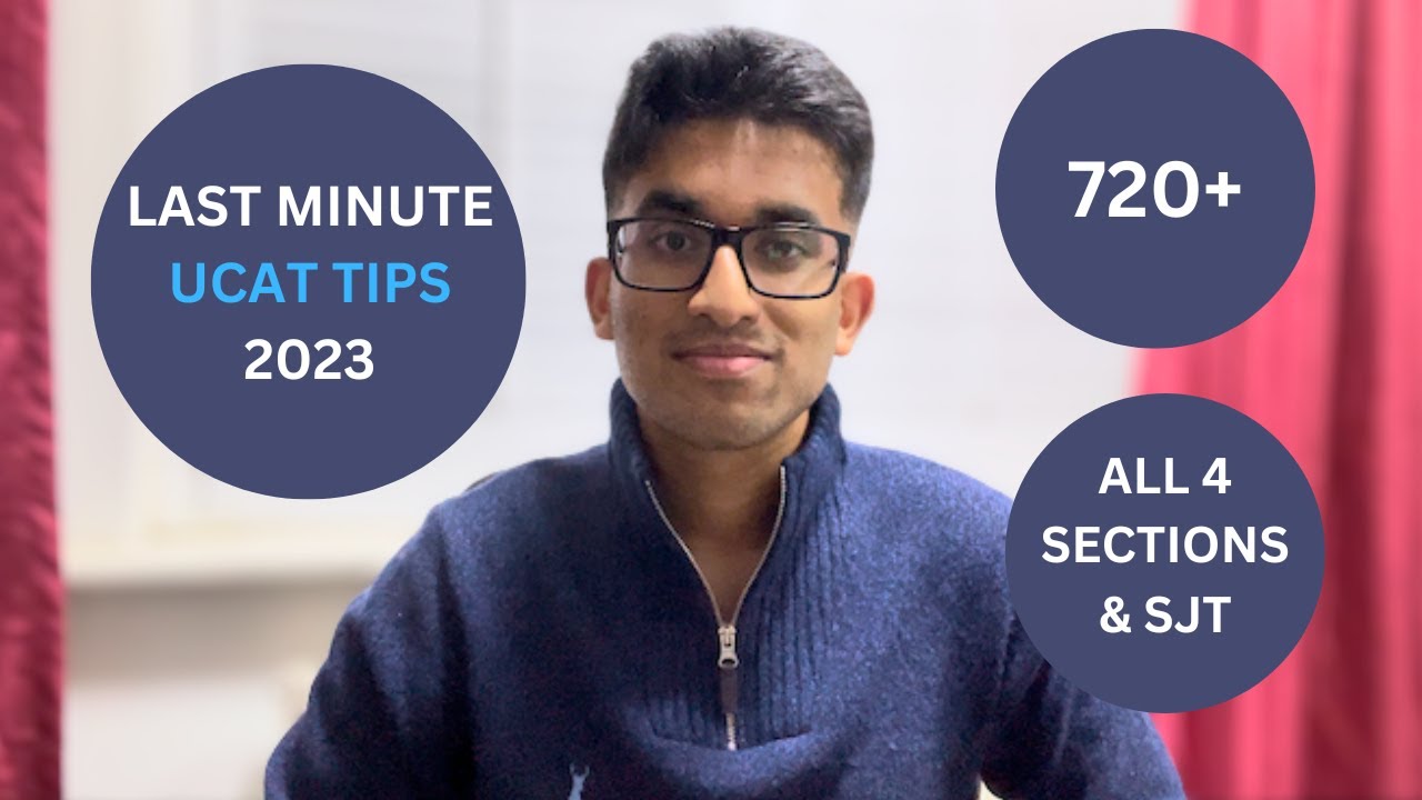 Last Minute UCAT Tips 2023! Imperial Student Advice - YouTube
