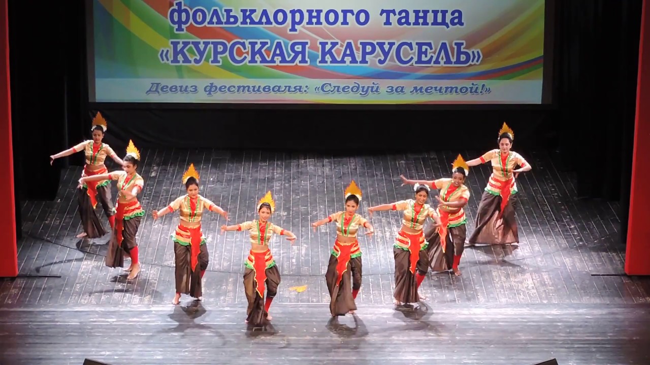 Kandyan wes dance kursk state medical university - YouTube