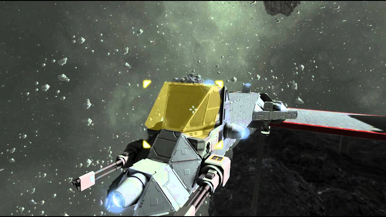 Space Engineers - High-Speed Attack Ship - Walkthrough & Construction ...