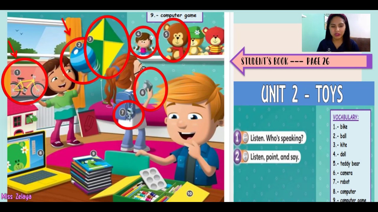 1ST GRADE ENGLISH CLASS: TOYS (VOCABULARY) - YouTube