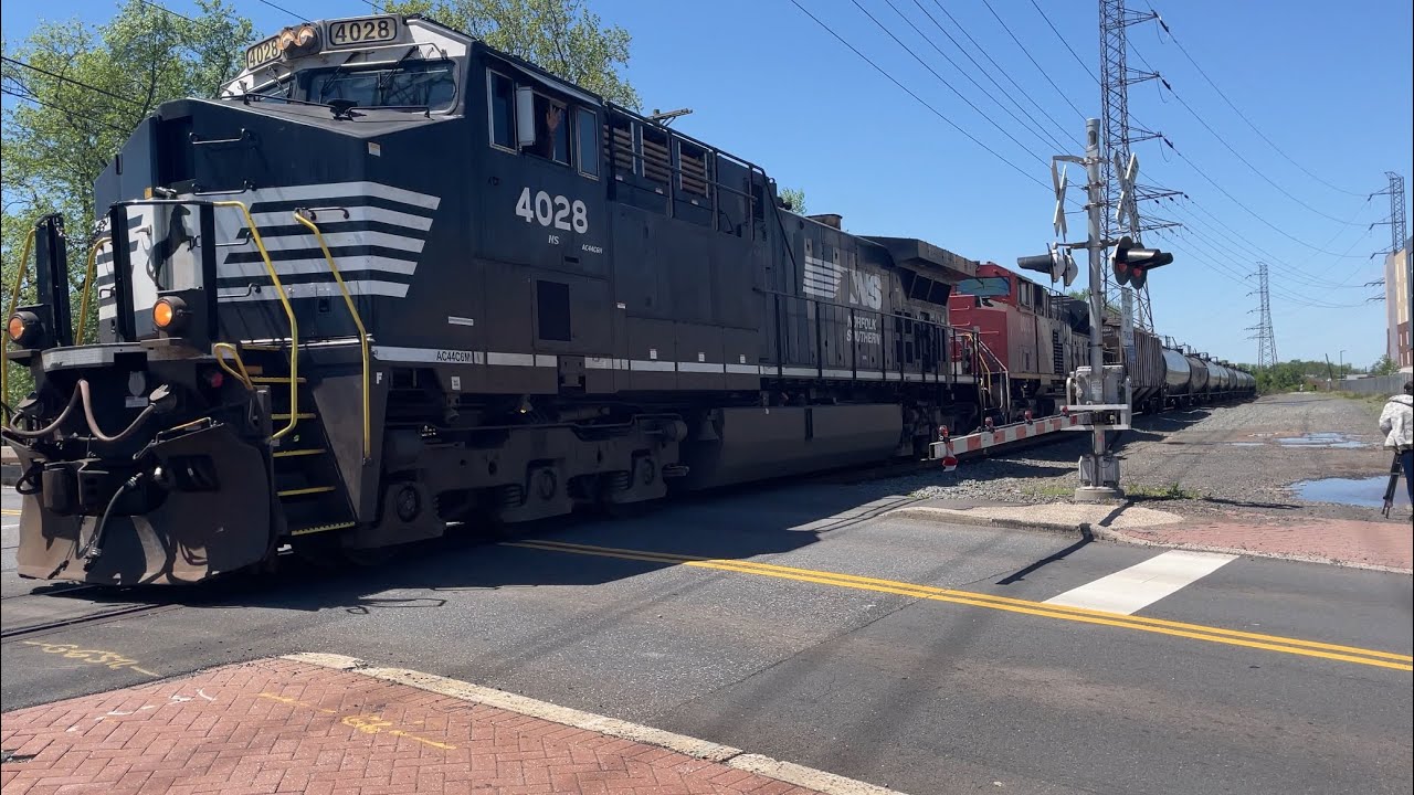 National Train Week Railfanning at Woodbourne and Bound Brook ft CN ...
